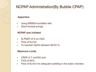 HHHNFC Vs BUBBLE CPAP | PPTX