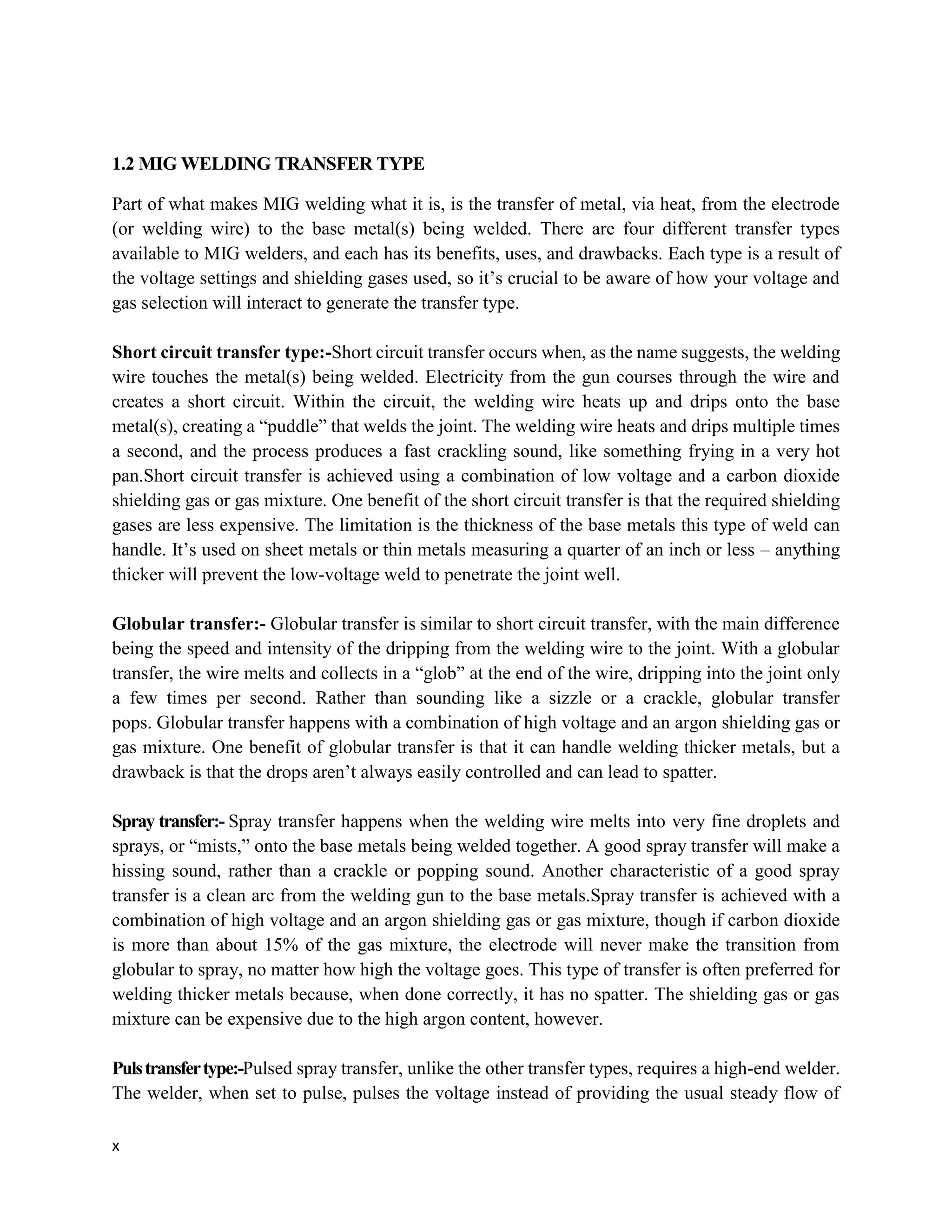 MIG WELDING ( METAL INERT GAS ) USING FEM | PDF