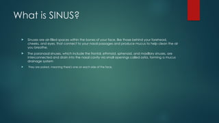 space infection of maxillary sinus chronic and acute | PPTX