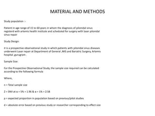 HHHH THESIS presentation of pilonidal sinus PPT.pptx