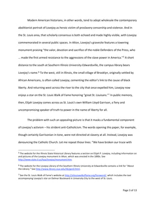 Daniel A. Graff, Ph.D. “Lovejoy’s Legacies: Race, Religion, and Freedom ...