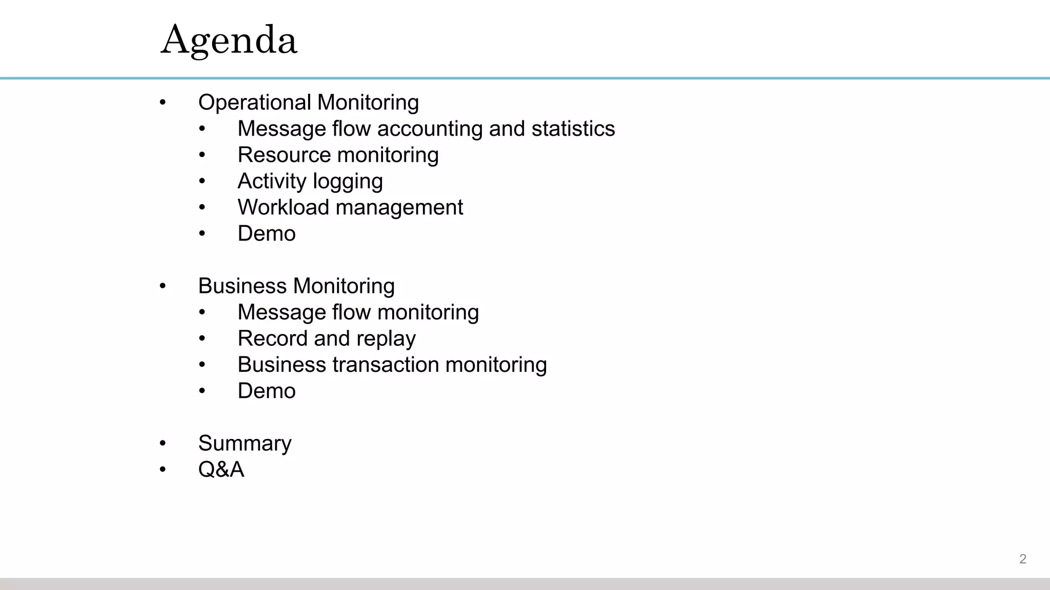 Operational and business monitoring with IBM Integration Bus-Sanjay Nagchowdhury | PPT
