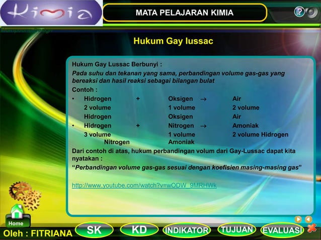 Hukum-hukum dasar kimia | PPTX