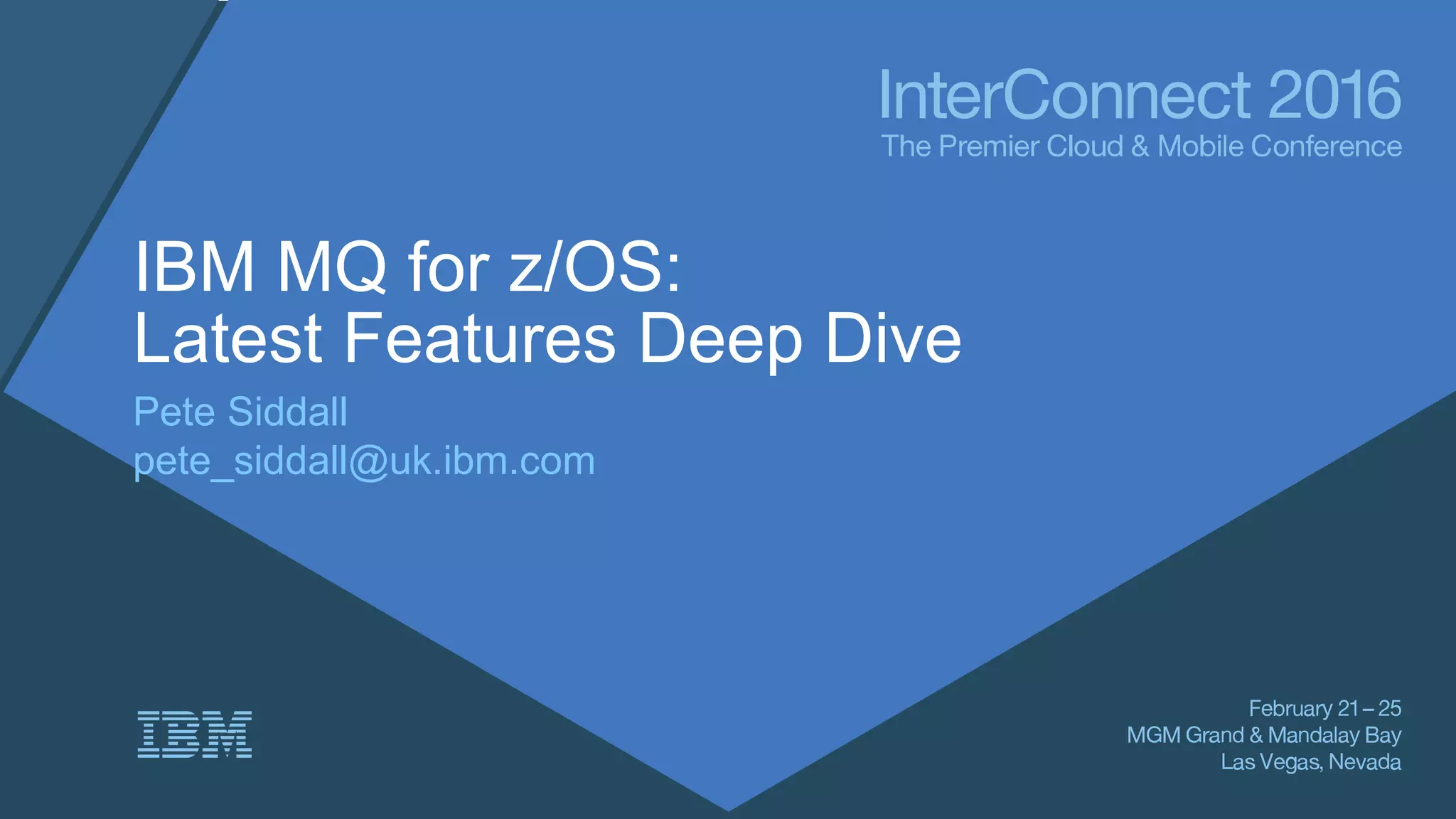 Hhm 3470 mq v8 and more recent new things for z os | PPT