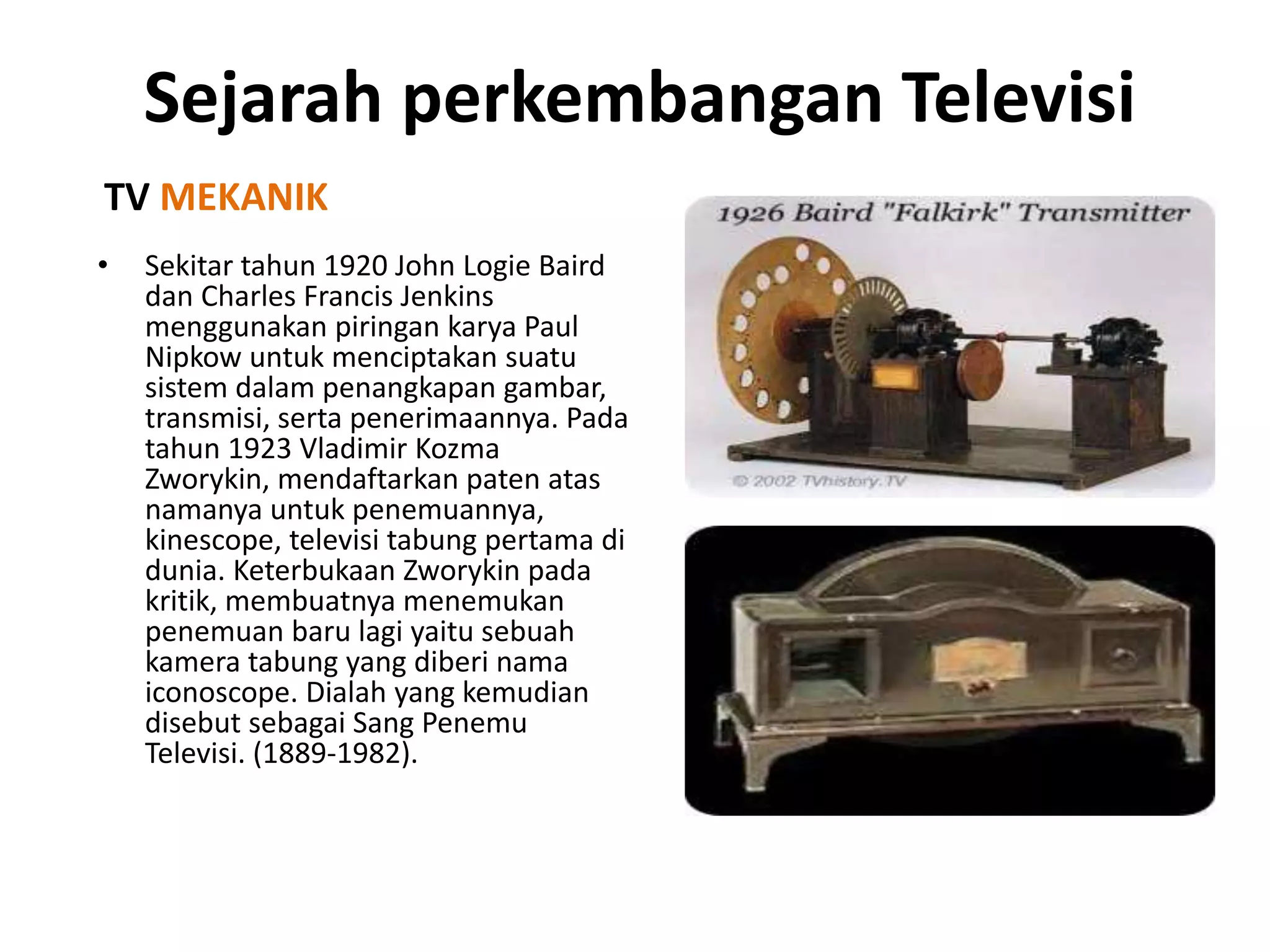Pert. 8 sejarah televisi | PPTX