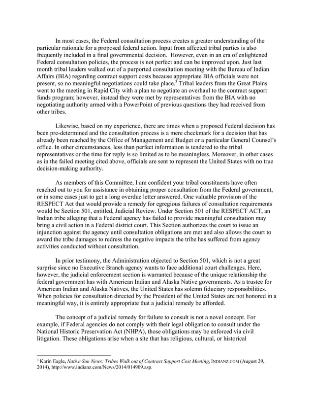 Michael J. Anderson Congressional Testimony | PDF | Political Issues ...