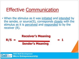 Hhs effective communication ppt | PPT