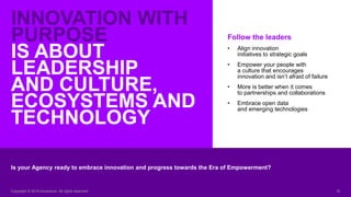 Innovation With Purpose: Deploying Digital Technologies to Improve ...
