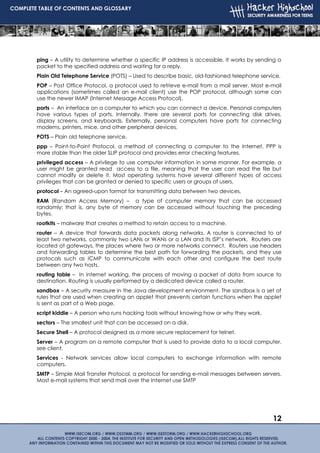 Hhs toc glossary | PDF | Internet | Computing