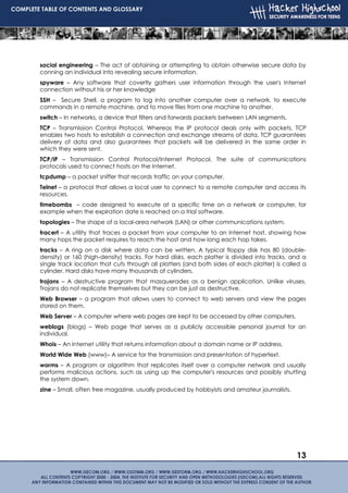 Hhs toc glossary | PDF | Internet | Computing