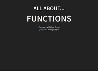 All About ... Functions | PDF