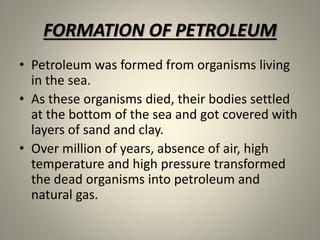 Coal and petroleum | PPTX