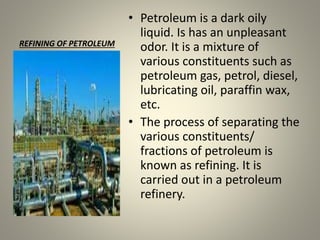 Coal and petroleum | PPTX