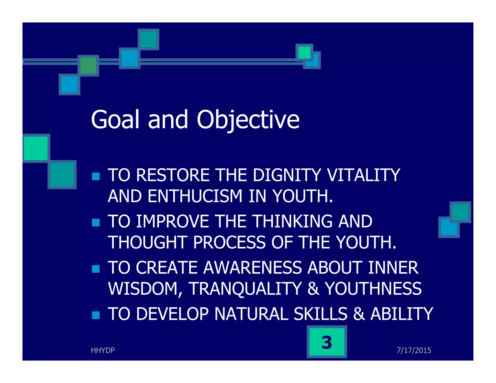 Holistic Healing Youth Development Program | PPT