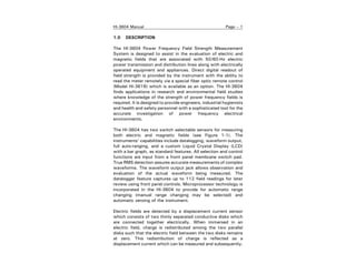 Hi 3604 manual | PDF | Physics | Science