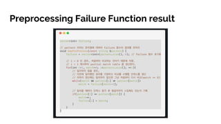 HI-ARC ACM-ICPC 준비반 - KMP algorithm | PDF