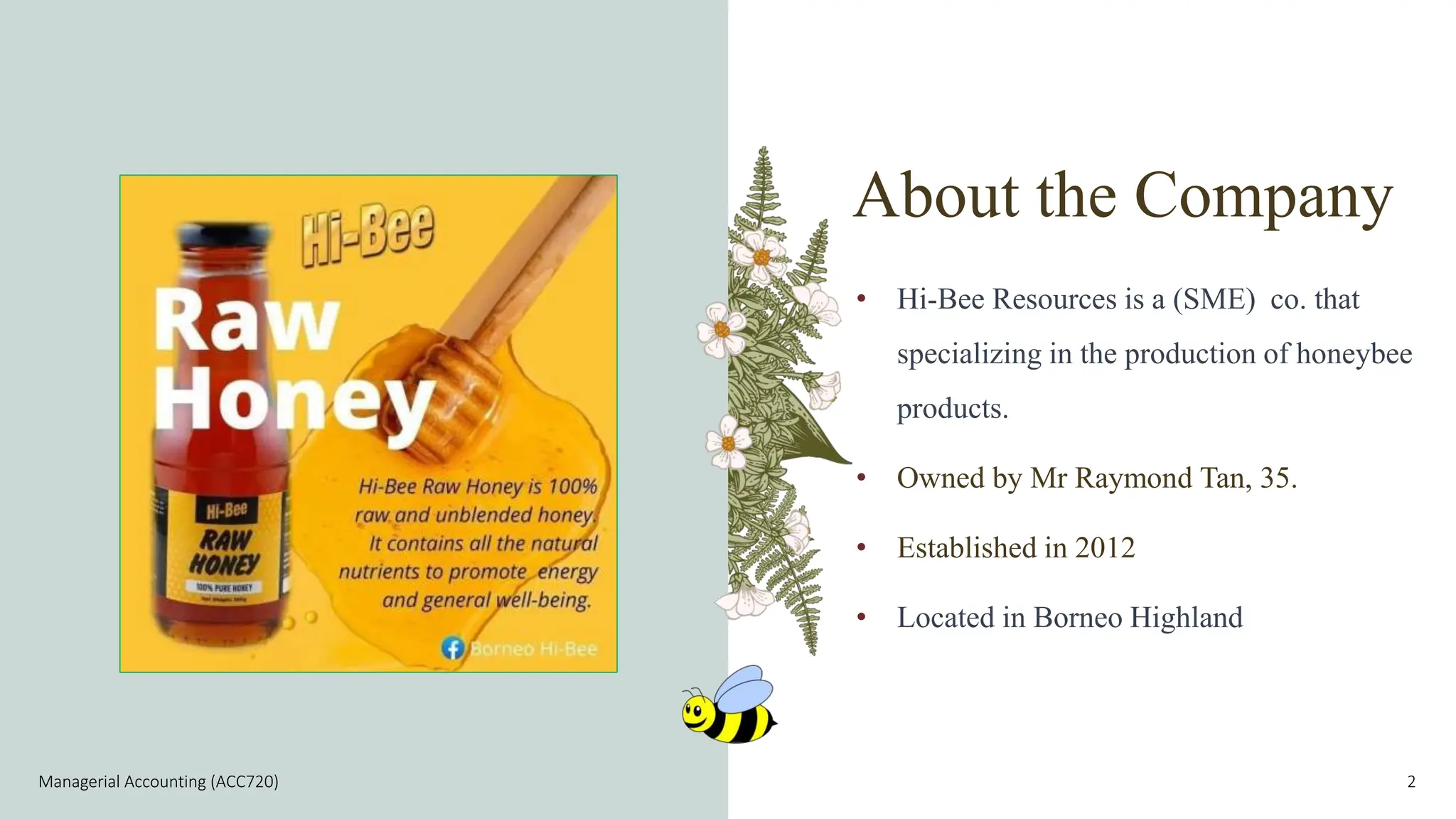HI-BEE RESOURCES CVP & Incremental Analysis.pptx