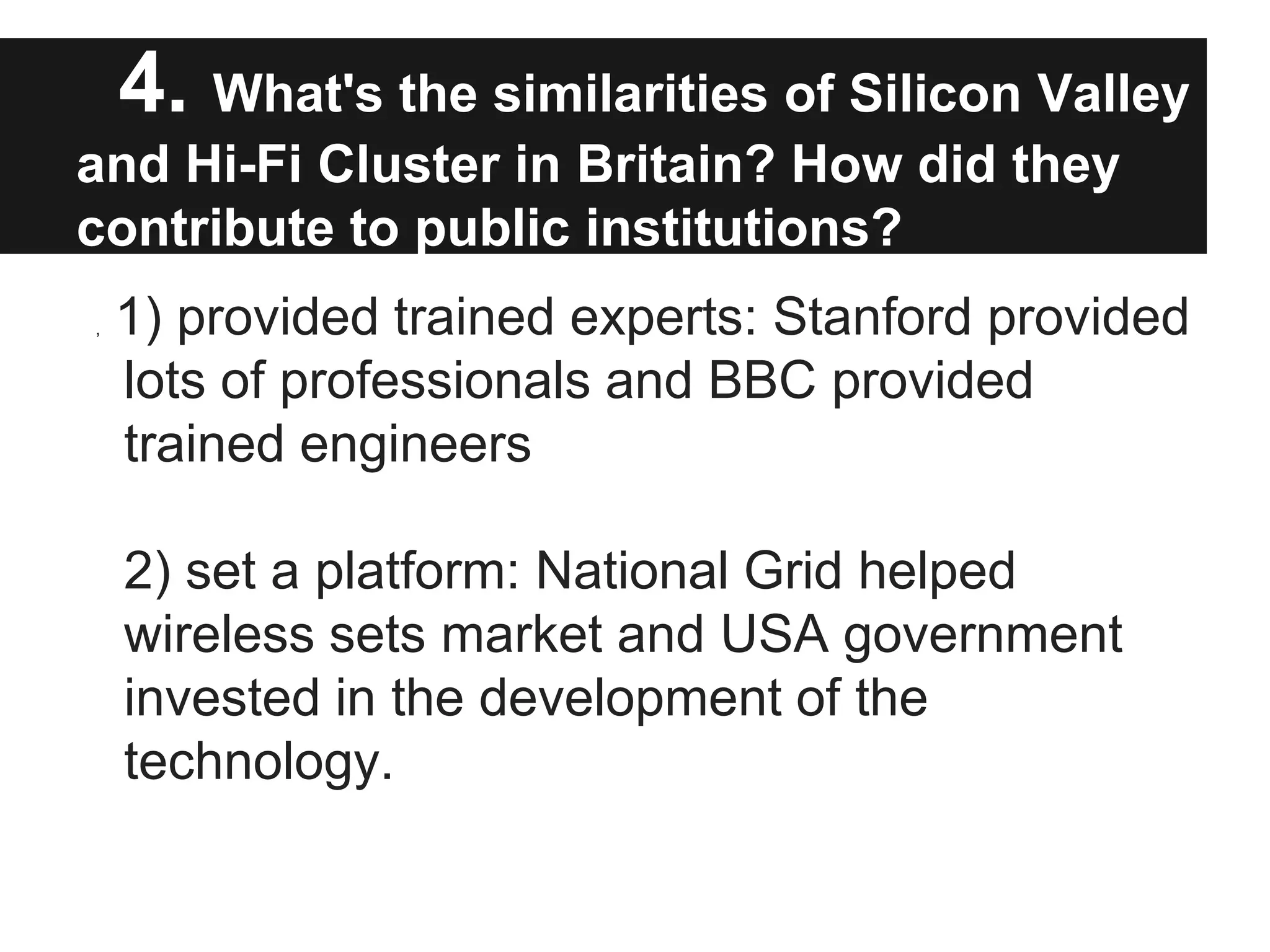 Hi fi clusters in britian | PDF