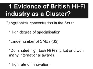 Hi fi clusters in britian | PDF