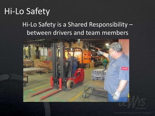 DeWys Mfg. Hi-Lo Safety Tips | PPT