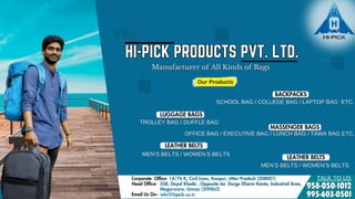 Hi-Pick Products Private Limited Information. | PDF