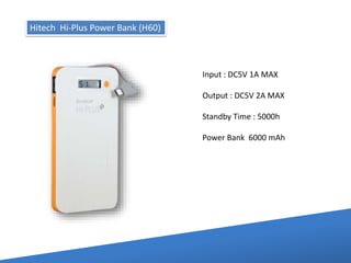 HITECH HI-PLUS MOBILE ACCESSORIES | PPT