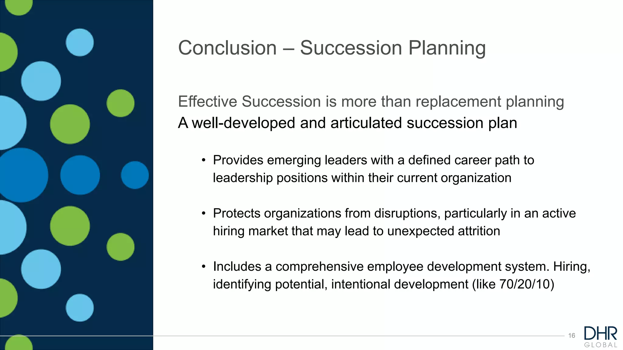 Retaining your Best Talent; High Potentials and Succession Planning ...