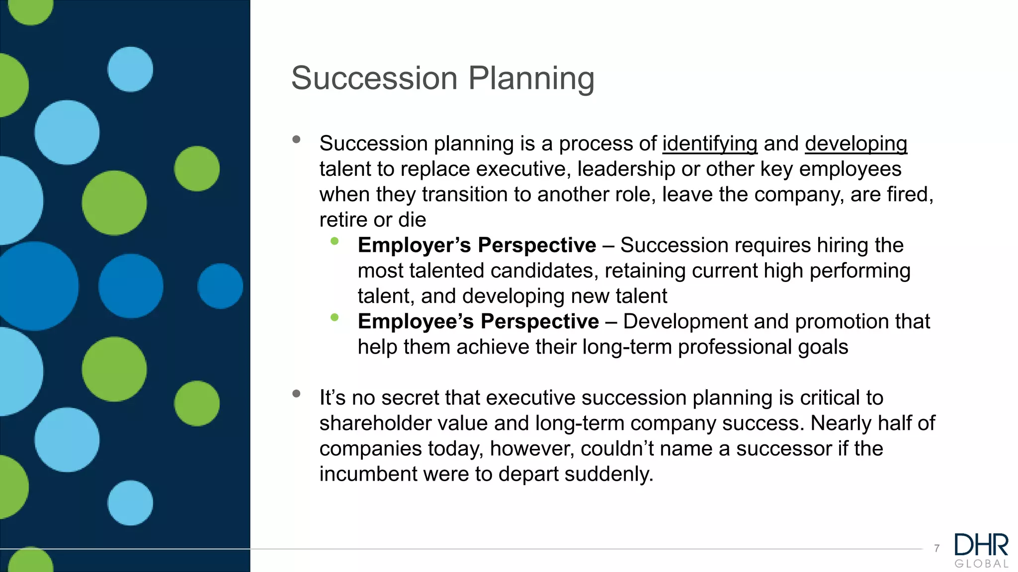 Retaining your Best Talent; High Potentials and Succession Planning ...
