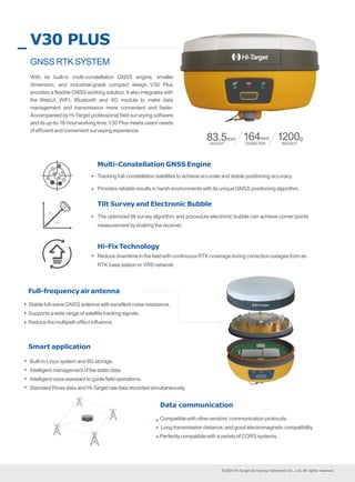 Jual Hi-Target V30Plus GNSS-RTK 1408 Channel Brochure.pdf