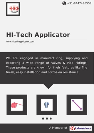 Hi tech-applicator | PDF