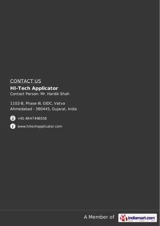 Hi tech-applicator | PDF | Free Download