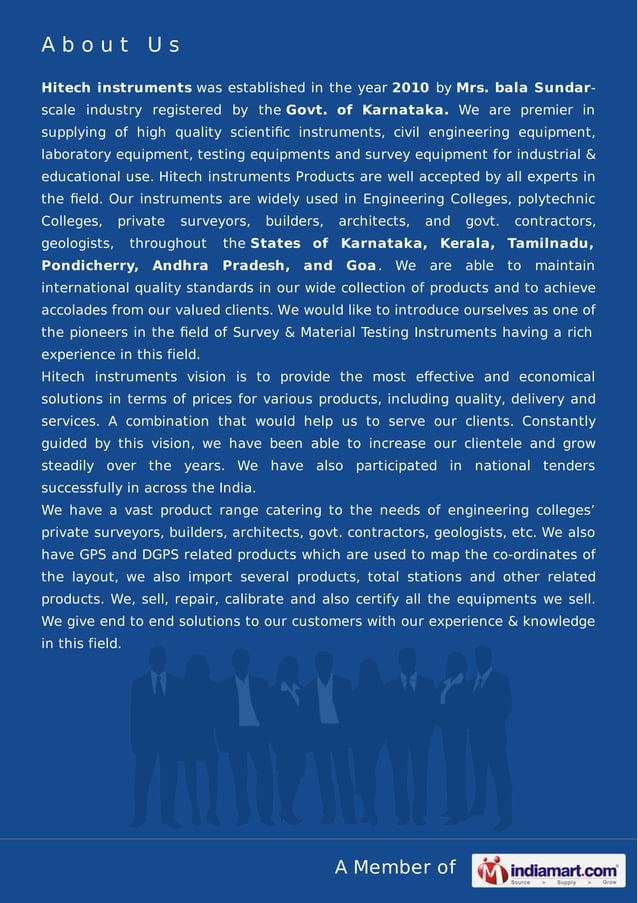 Hi tech-instruments | PDF