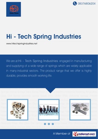 Hi tech-spring-industries | PDF