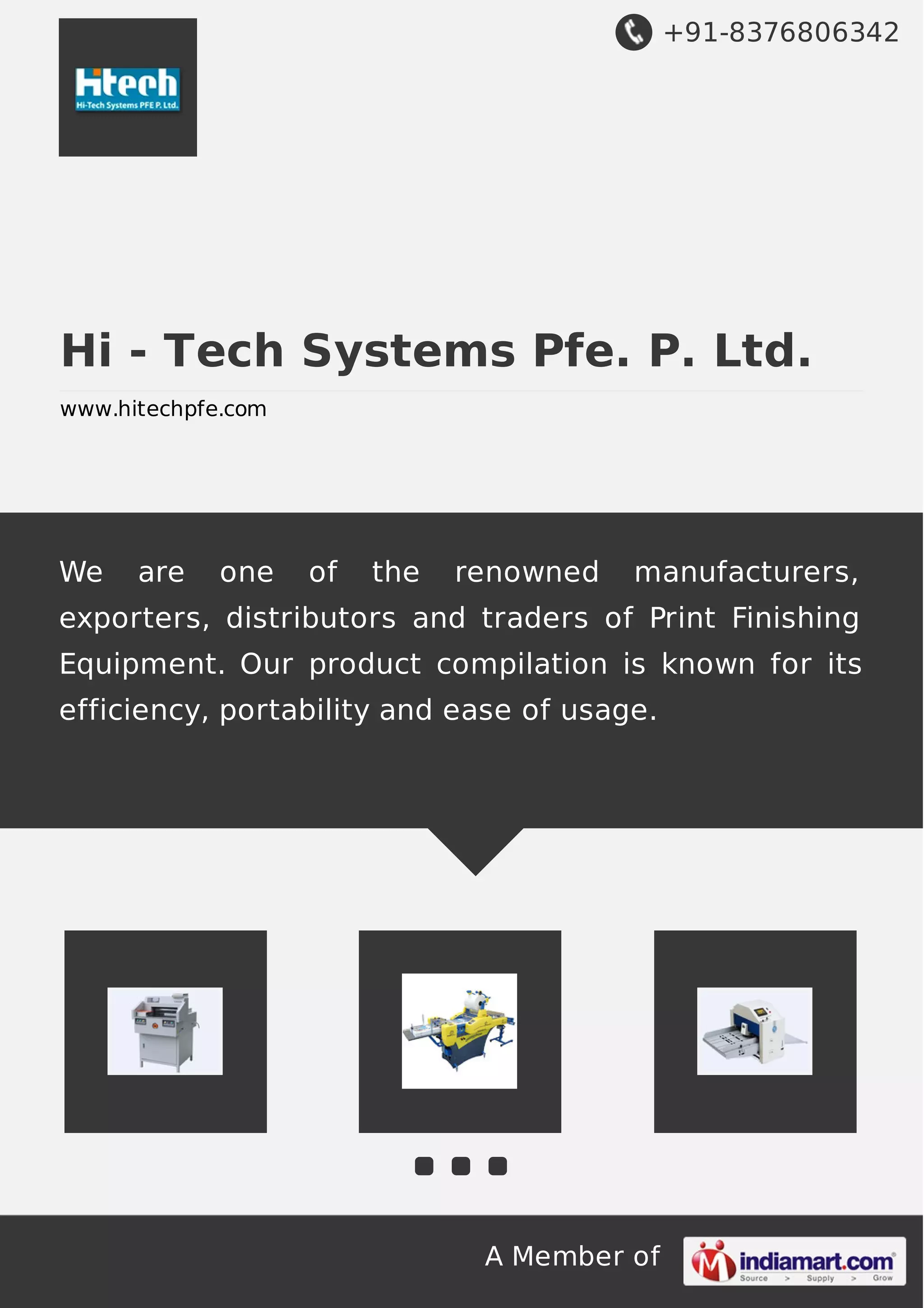 Hi tech-systems-pfe-p-ltd | PDF