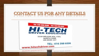 HI-TECH DRIVER EDUCATION | PPT