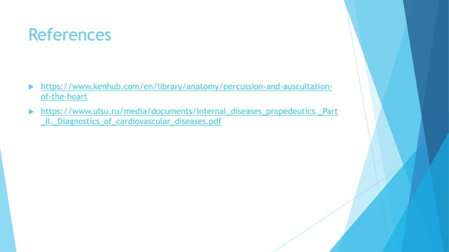 percussion of heart.pptx | Heart and Cardiovascular Diseases | Diseases ...
