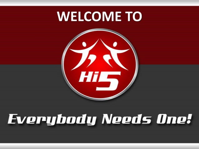 Hi5 prelaunch power point | PPT