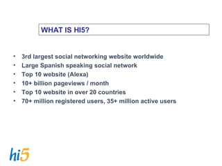Hi5 Open Social | PPT