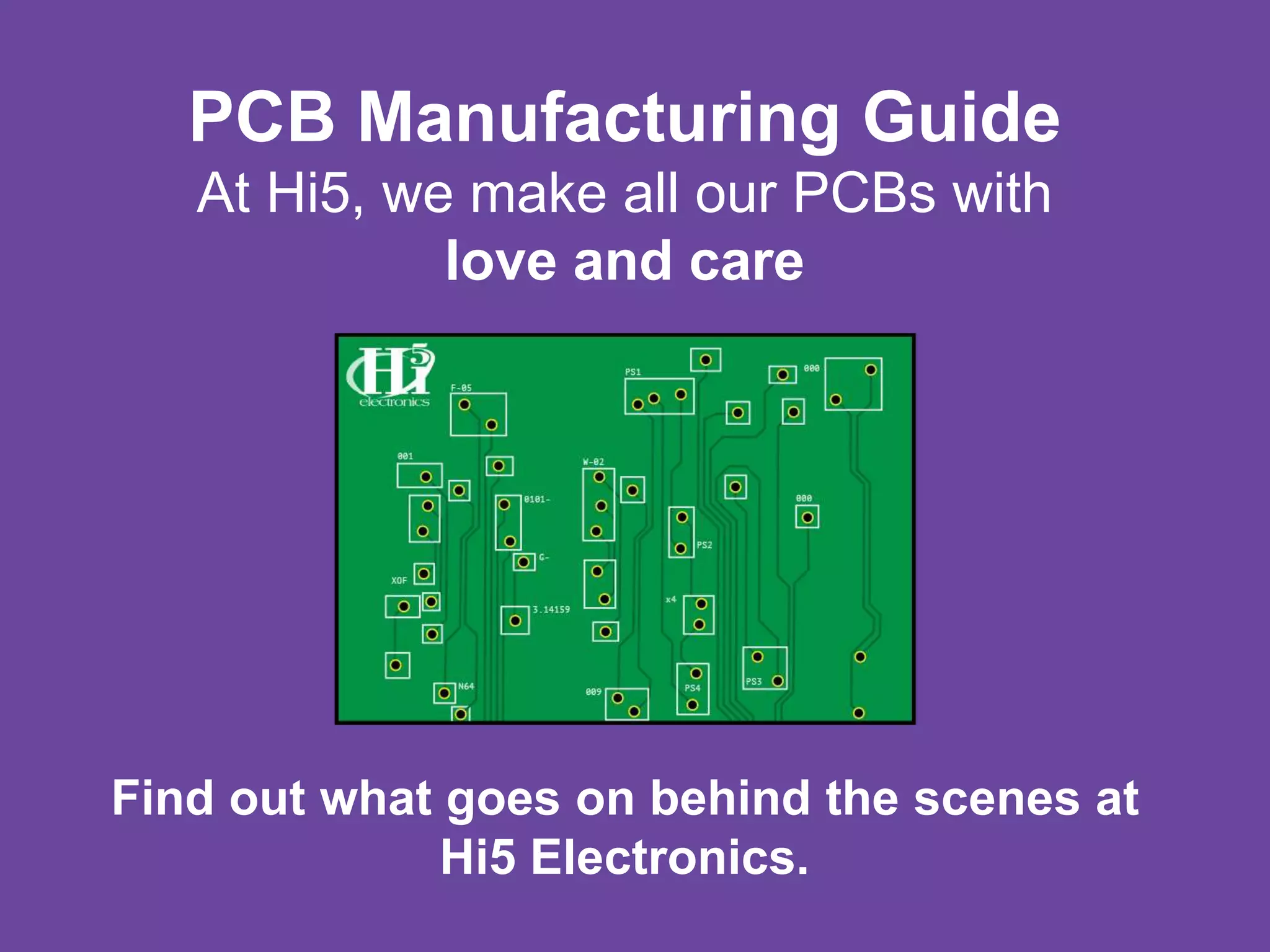Multilayer PCB Manufacturing Process | PPTX