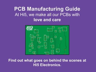 Multilayer PCB Manufacturing Process | PPTX