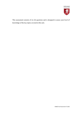 HI6005 Final Assessment T1 2022.docx