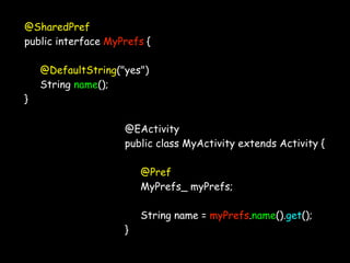 Hi AndroidAnnotations | PDF