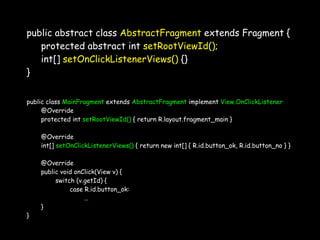 Hi AndroidAnnotations | PDF