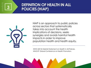 hiap-ppt-module-3 on public health WORLD Health Organisation | PPT