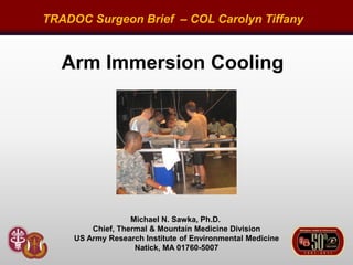 Arm Immersion Cooling Helps Prevents Heat Injury | PDF | First Aid ...