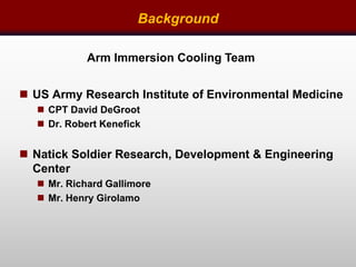 Arm Immersion Cooling Helps Prevents Heat Injury | PDF | First Aid ...