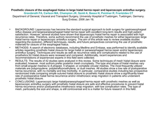 Hiatal Hernia | PPT