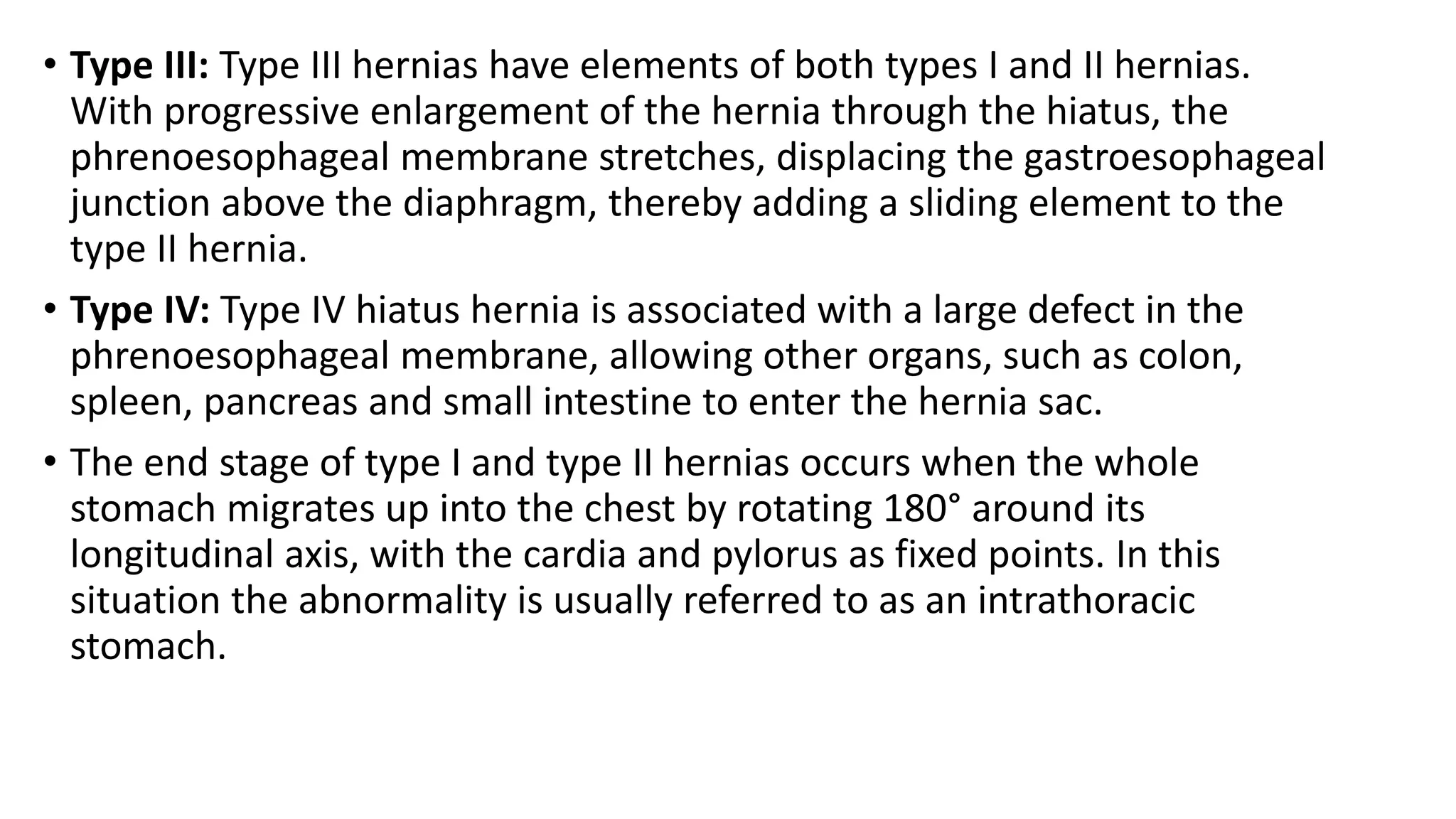 Hiatal hernia | PPTX