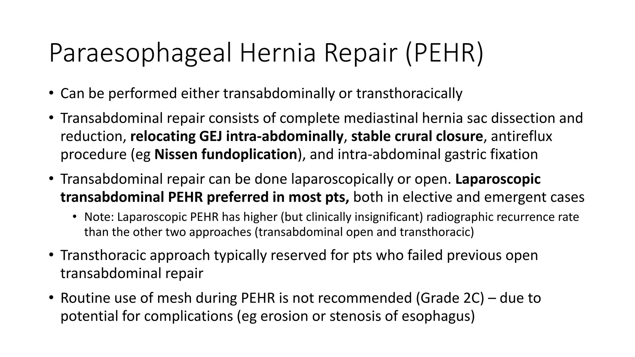 Hiatal hernias | PPTX