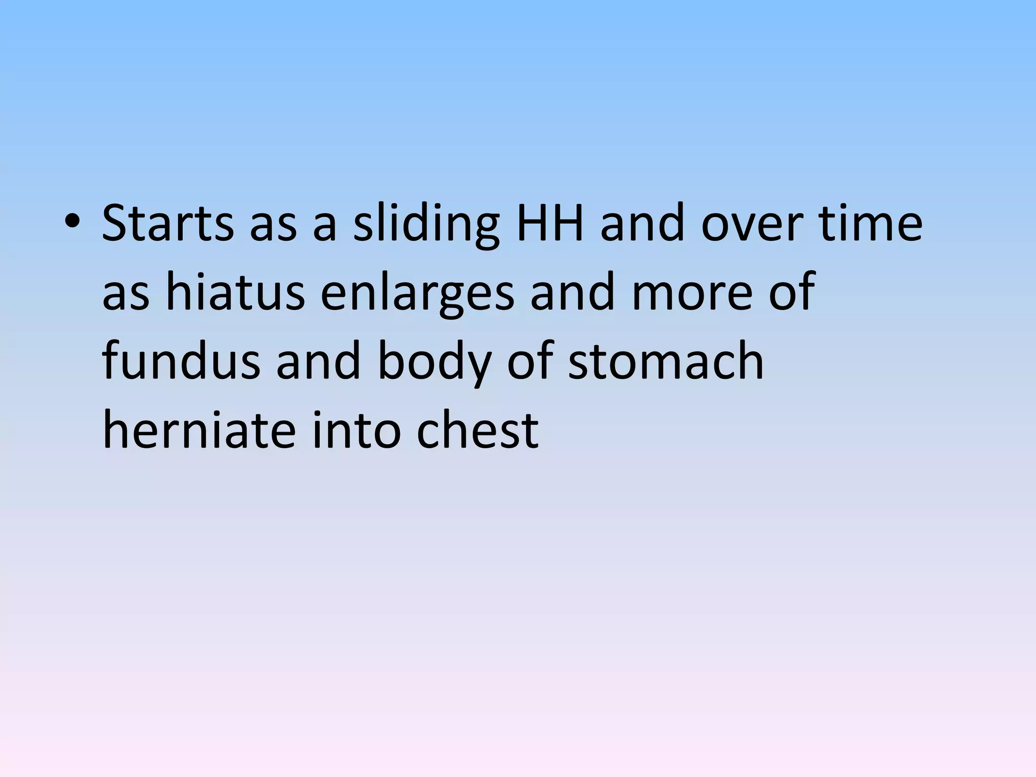 Hiatus hernia | PPTX